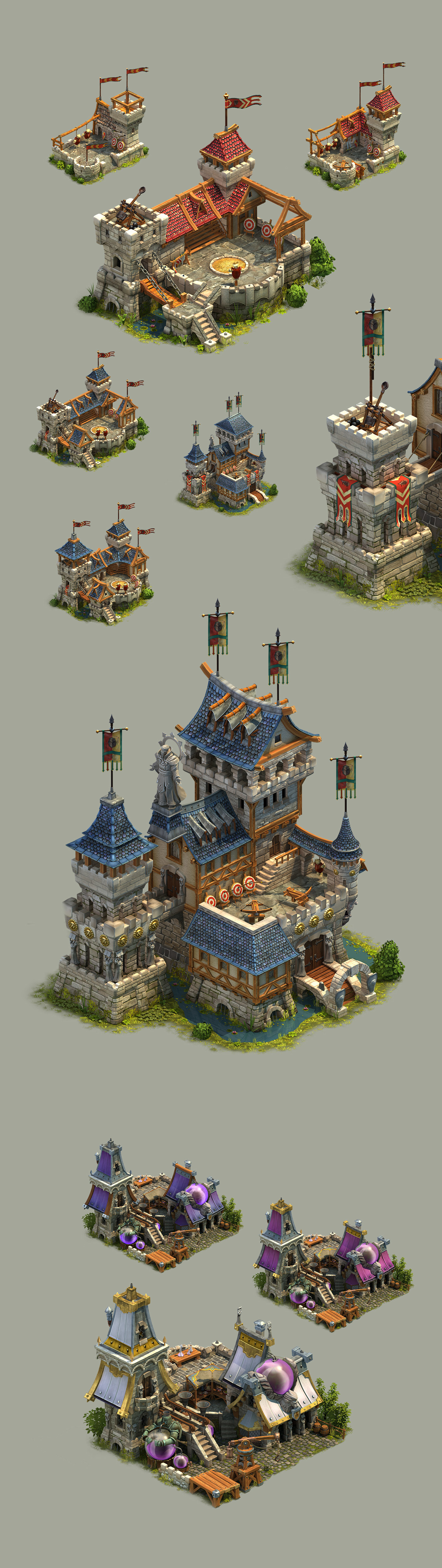 ArtStation - iso building renders