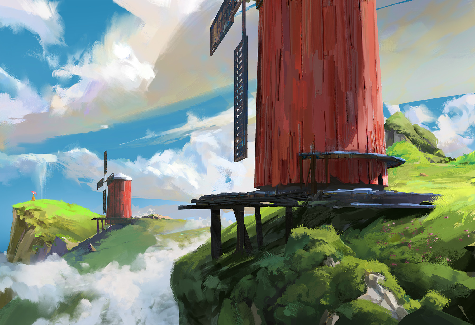 ArtStation - windmill