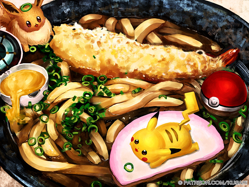 Japanese Food Art Pokemon