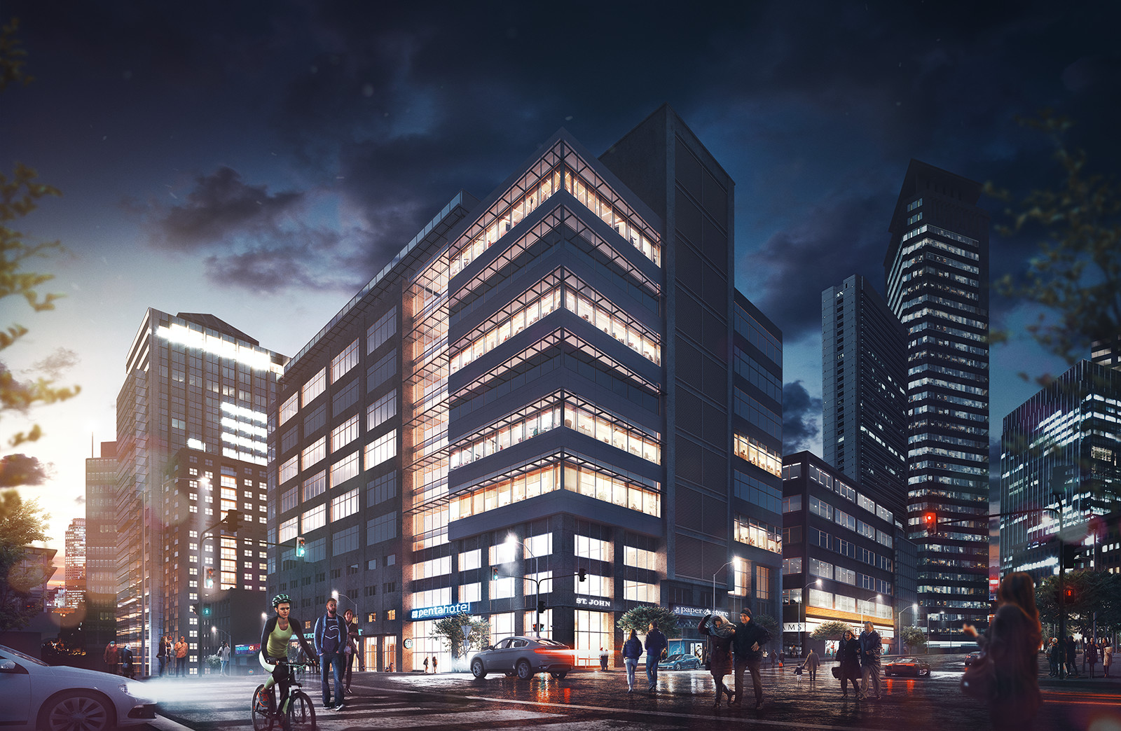 ArtStation - CITY NIGHT