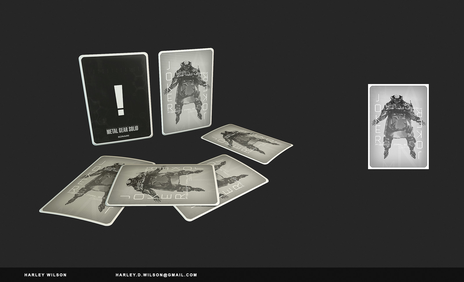 Harley Wilson - Graphic Design | MGS Playing Cards