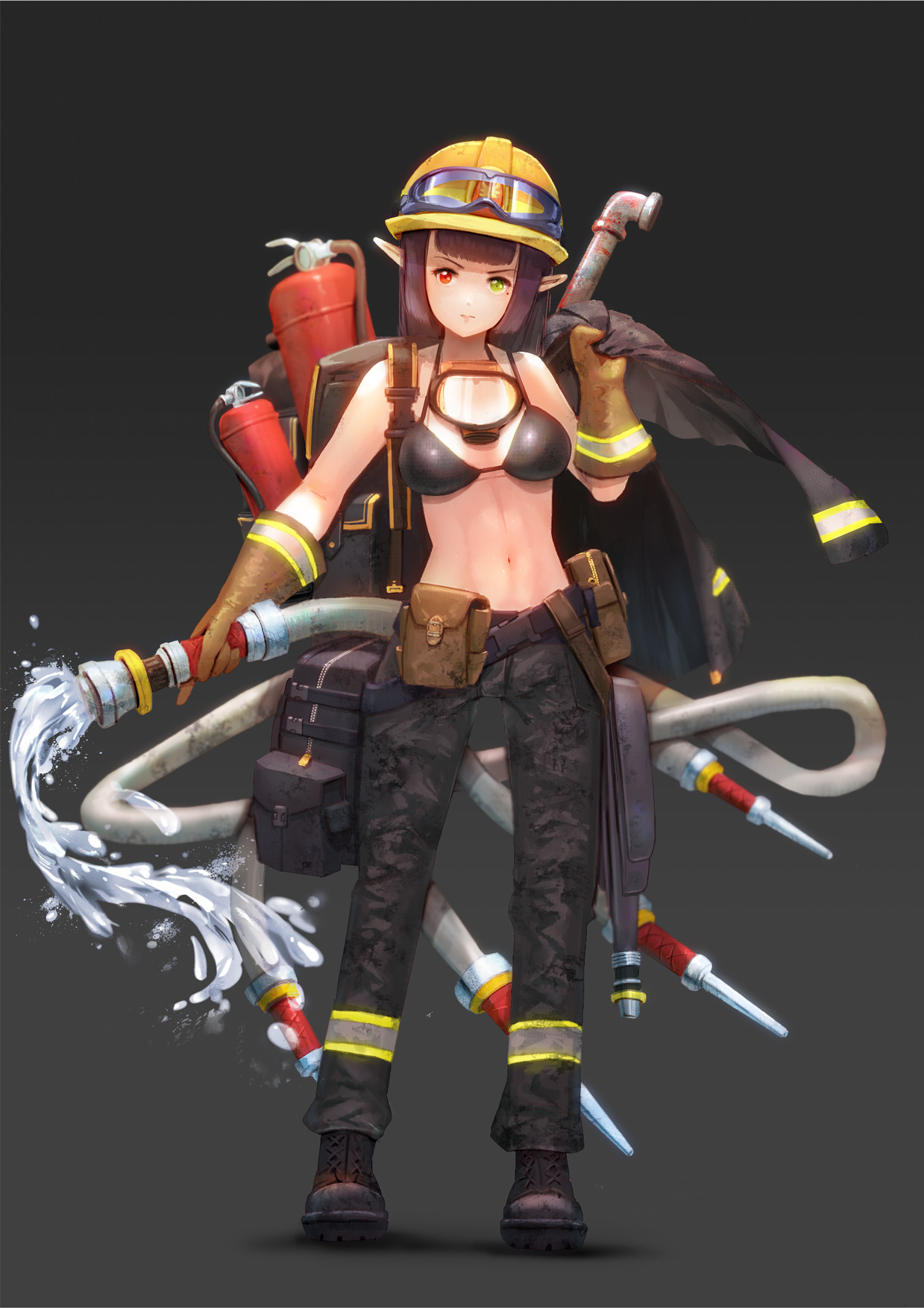 ArtStation - firefighter