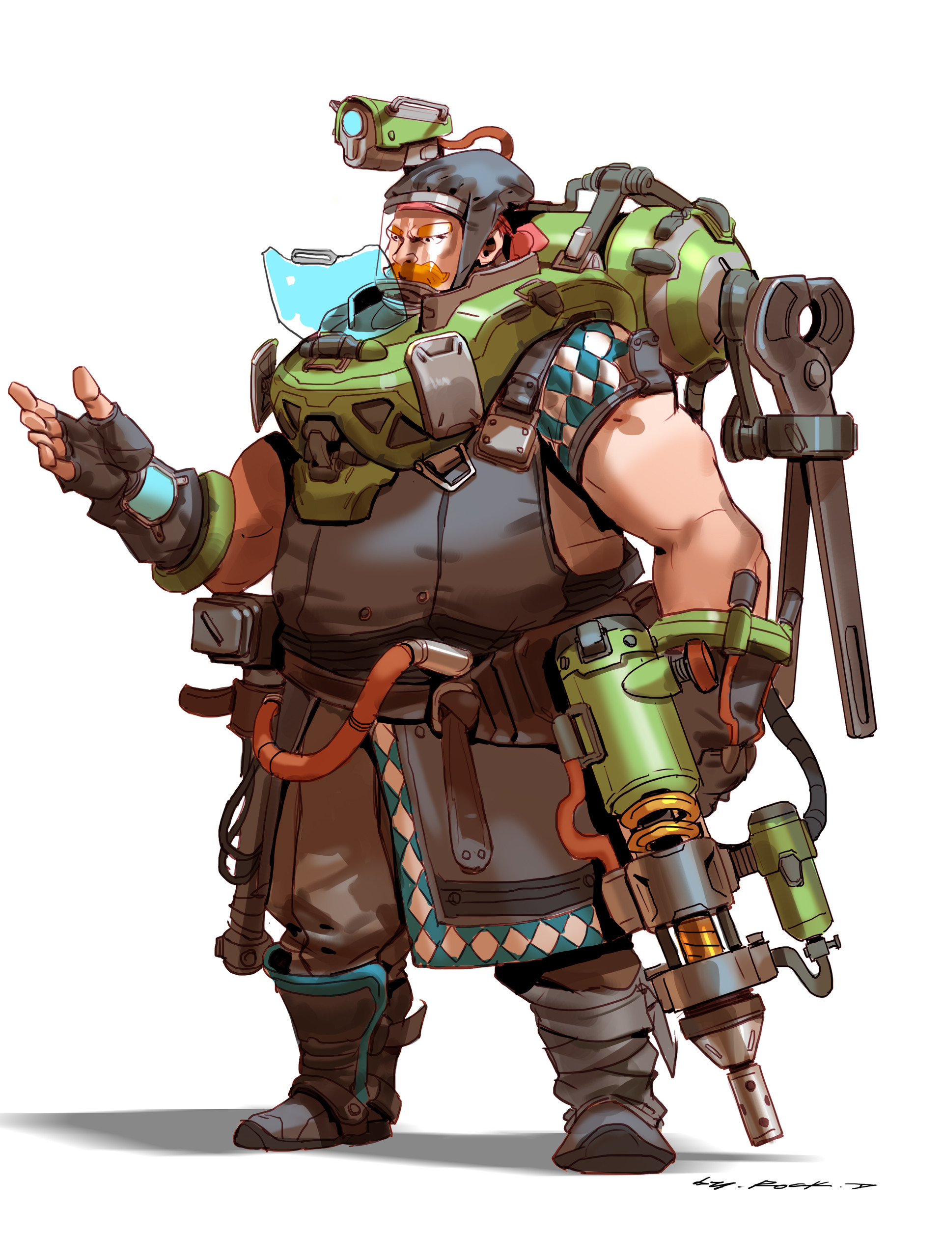 ArtStation - Blacksmith or Engineer?