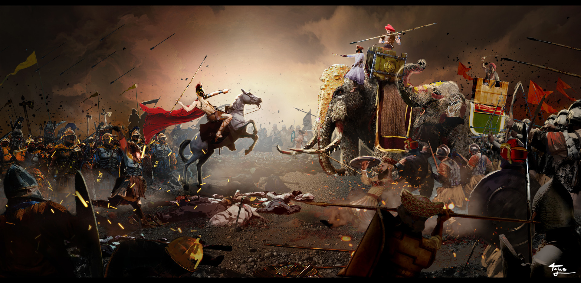 ArtStation - war field area