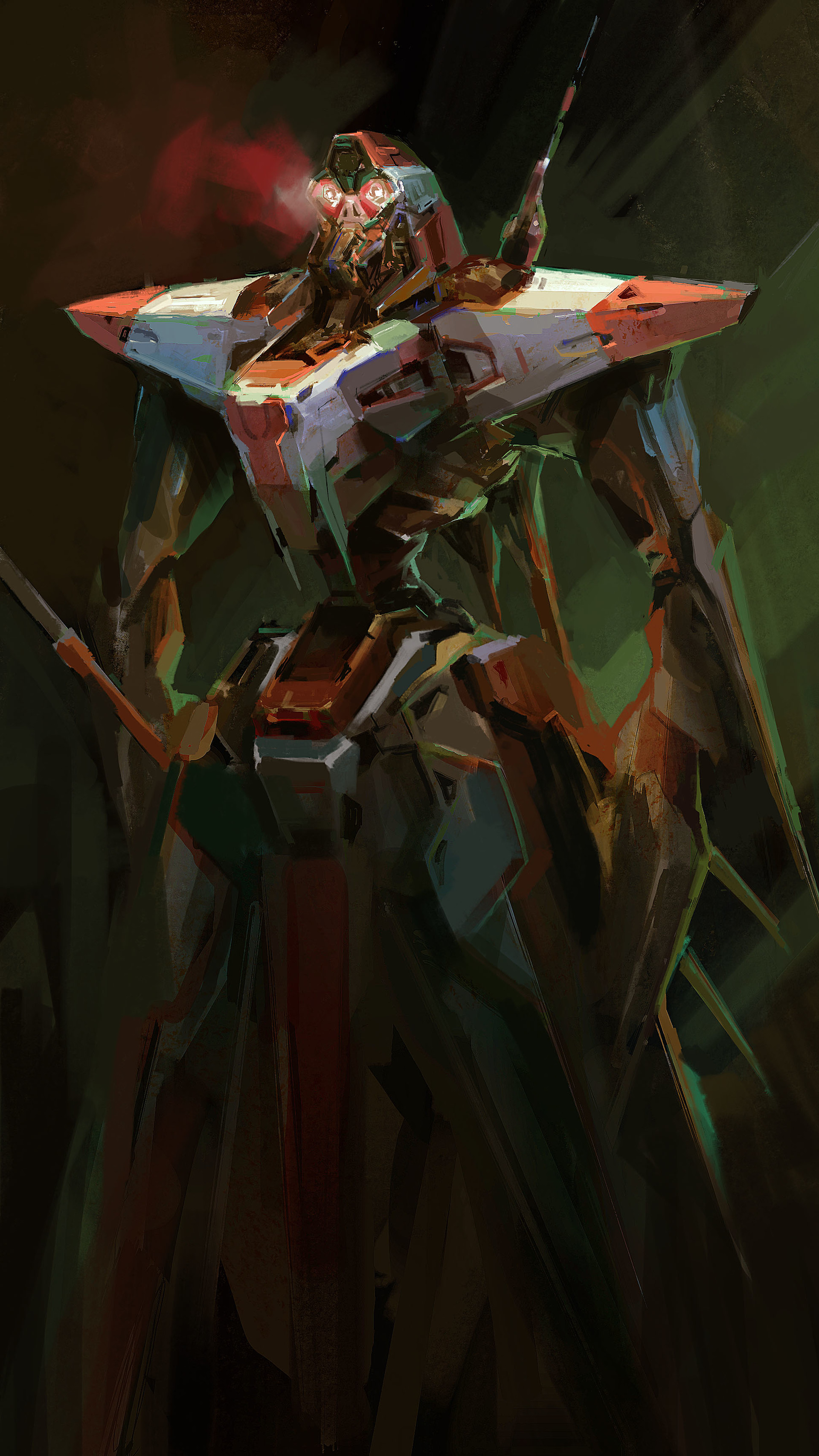 ArtStation - Mech Concept Painting