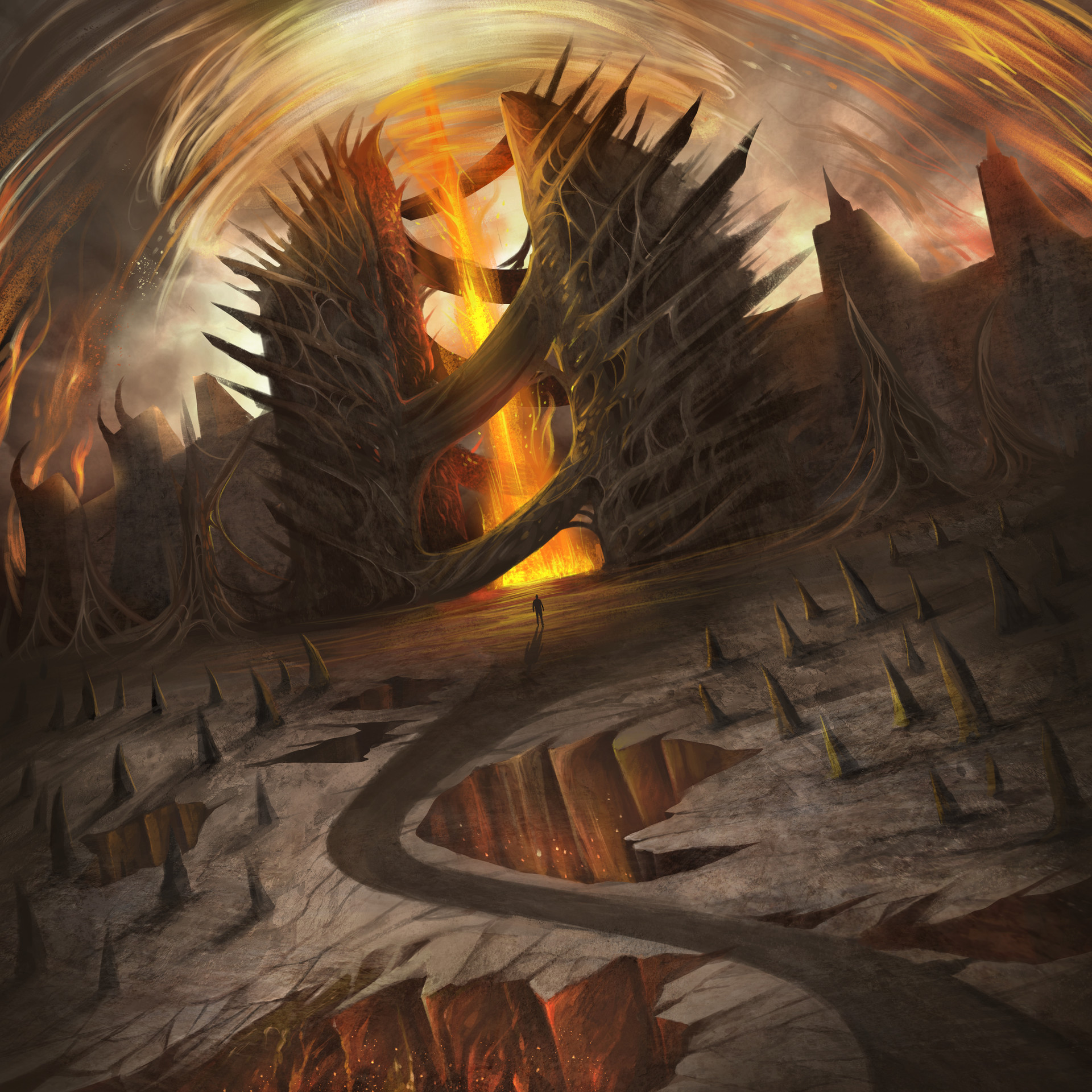 ArtStation - Follow The Inferno