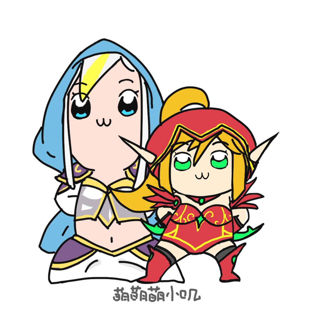 ArtStation - Jaina and Valeera