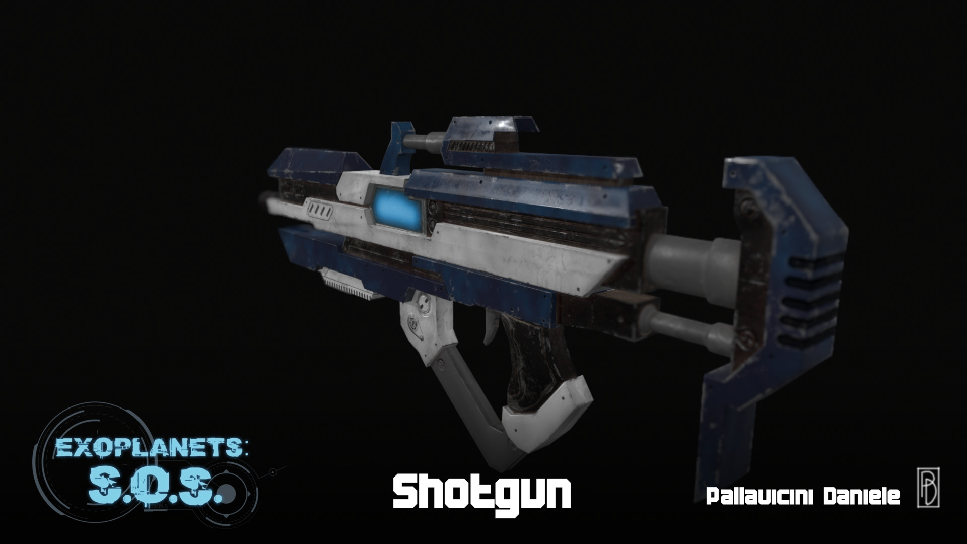 Daniele Pallavicini - [UE4] Sci-fi Weapons