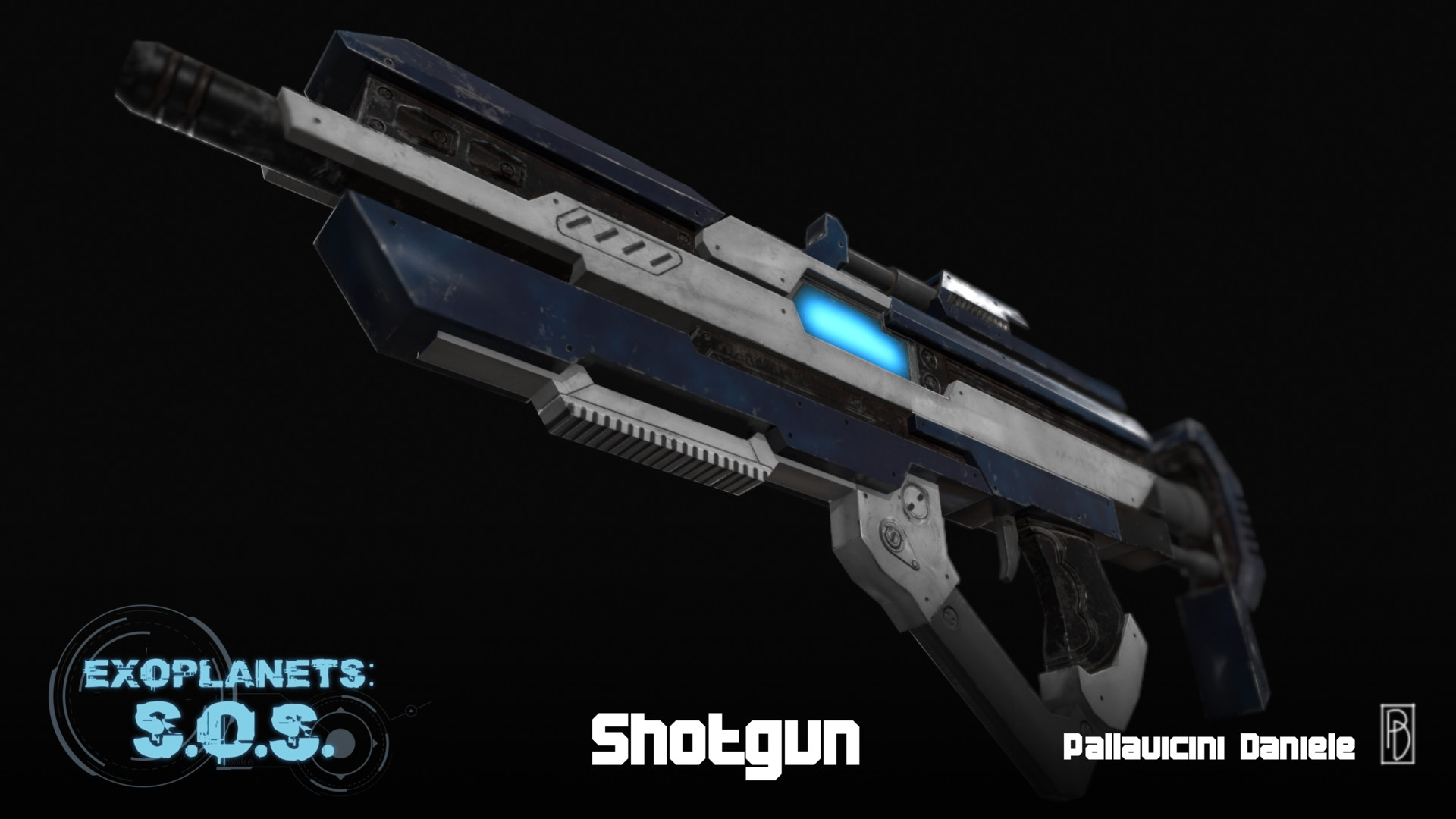 Daniele Pallavicini - [UE4] Sci-fi Weapons