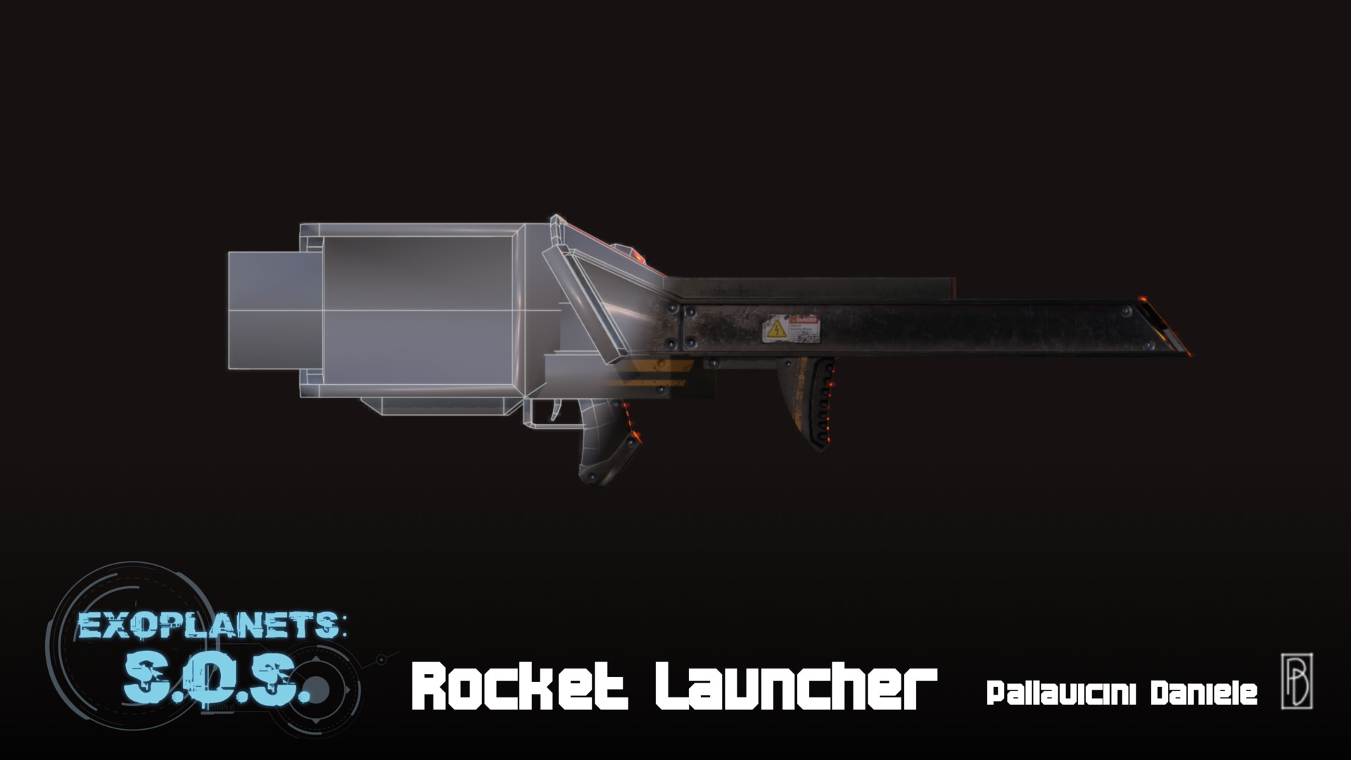 Daniele Pallavicini - [UE4] Sci-fi Weapons