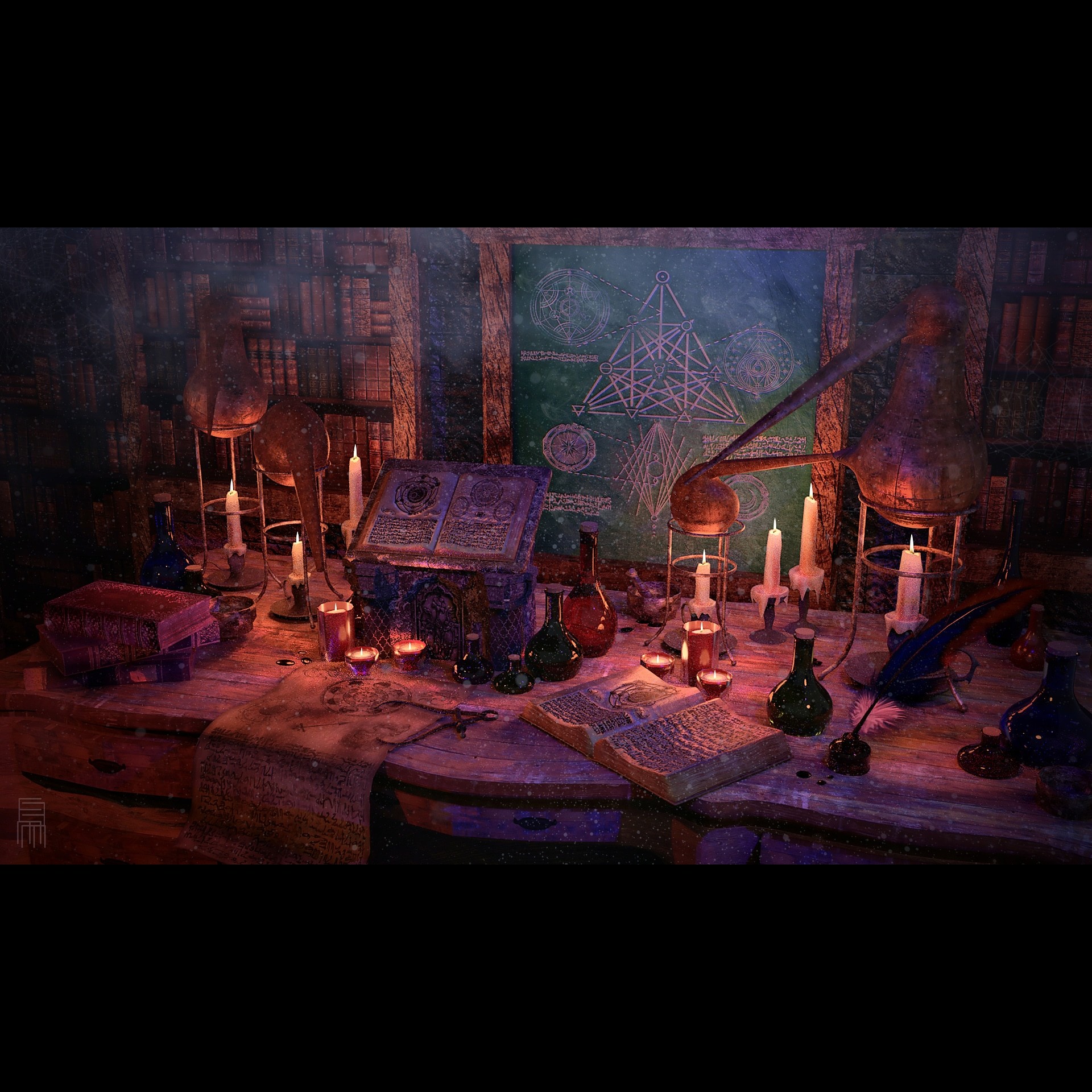 ArtStation - Alchemist Lab, Eric Michelsen