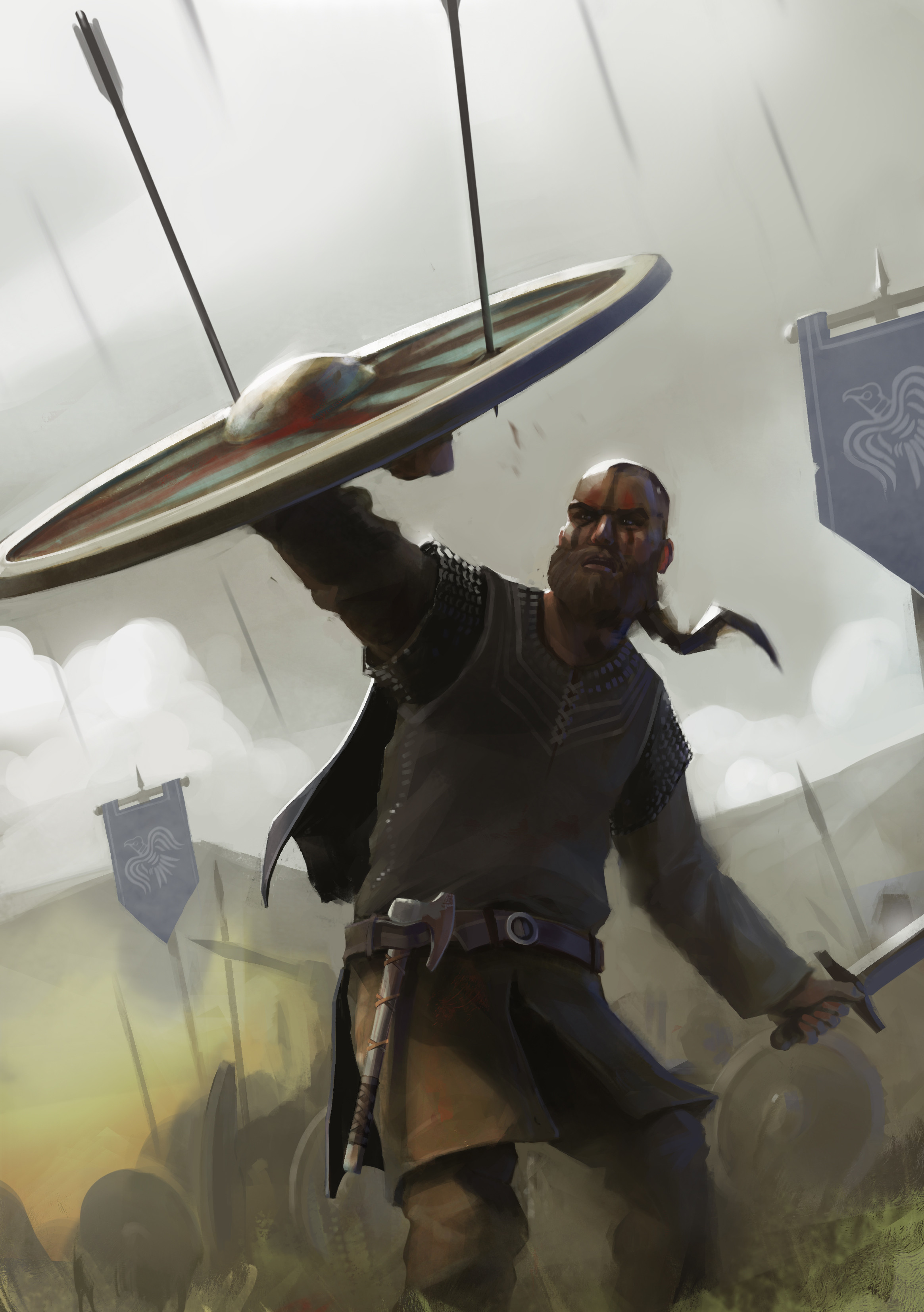 Robin Lagofun - Illustrator & Visual development artist - Viking Warrior