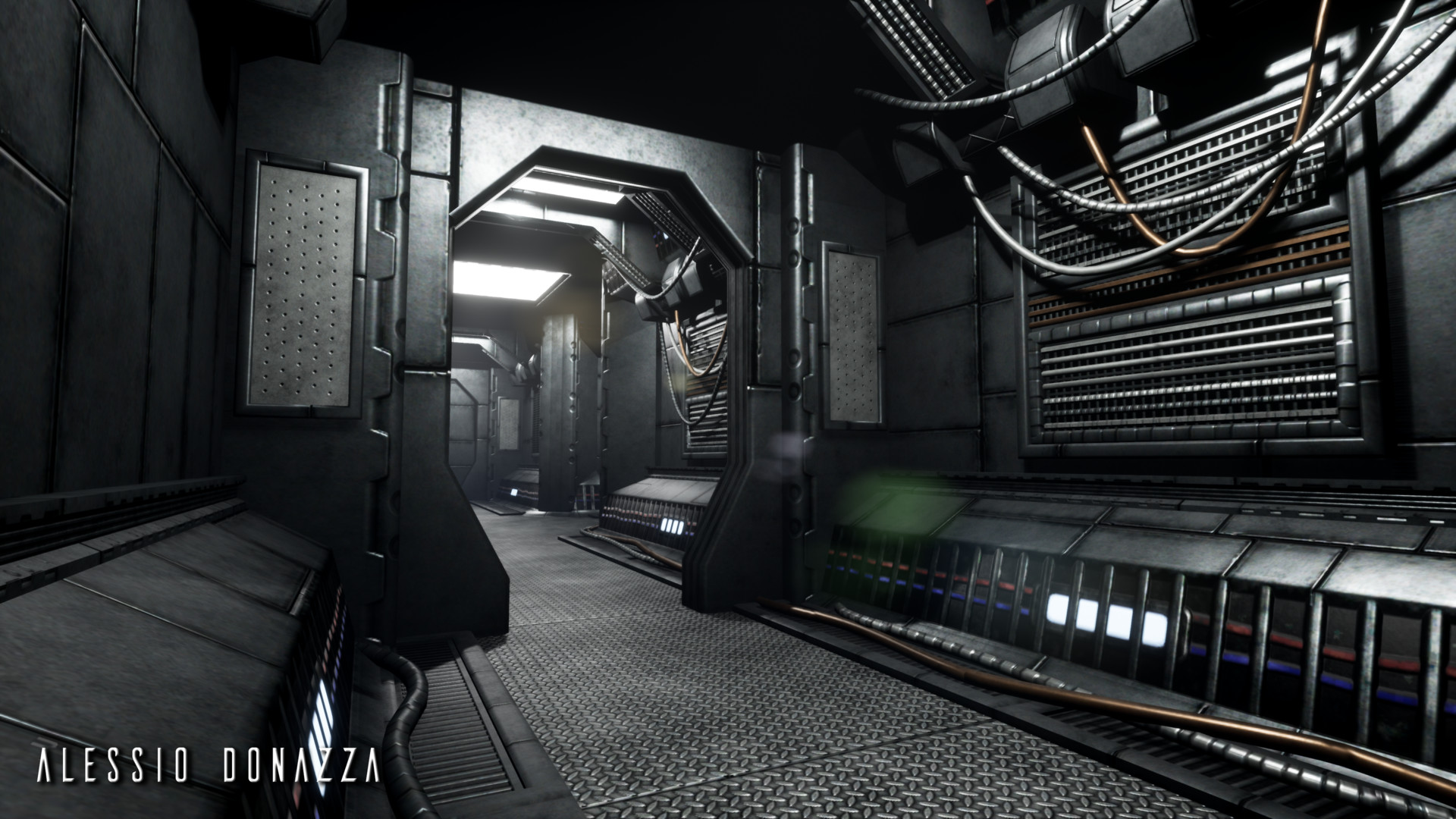 ArtStation - Abandoned Space Station