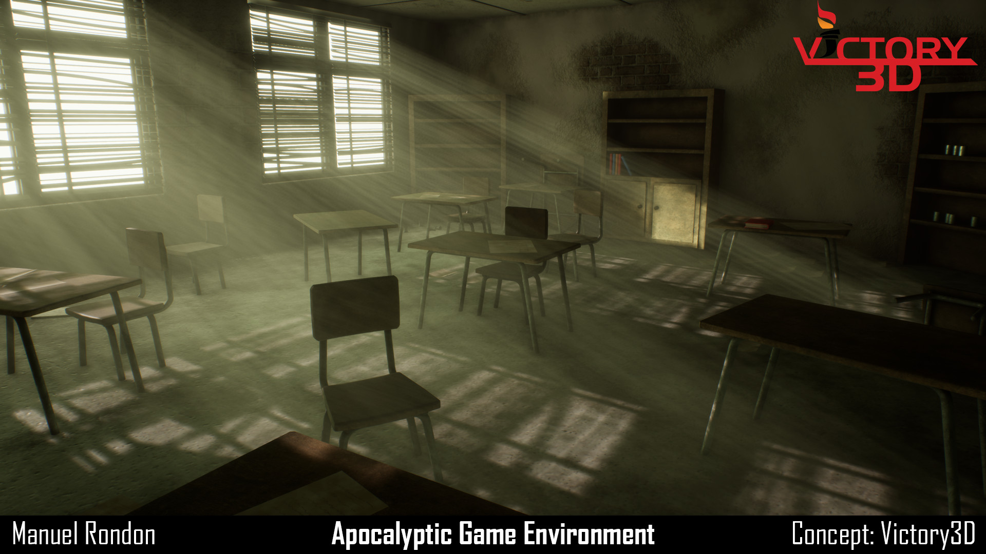 Manuel Rondon - Apocalyptic Game Environment - Victory3D Tutorial