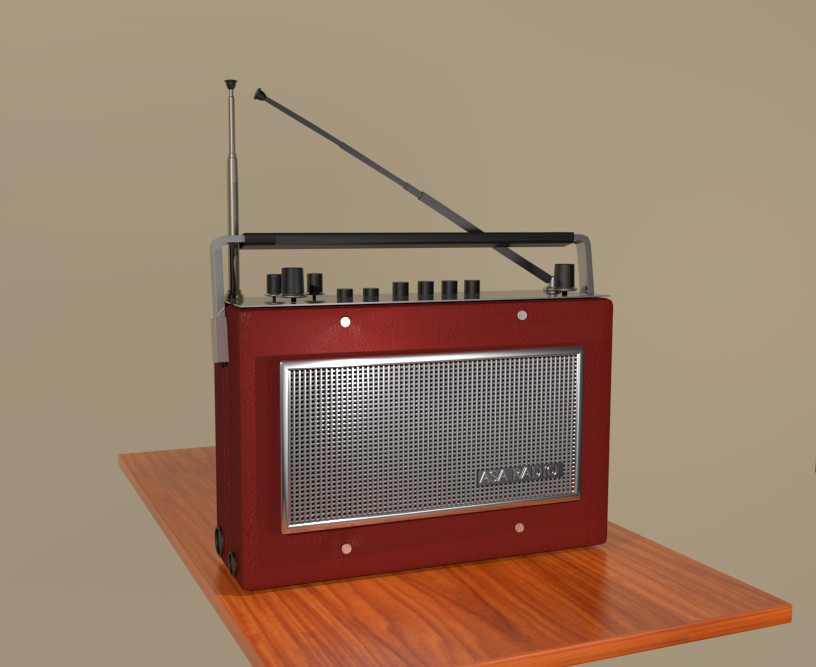 ArtStation - Radio Prop