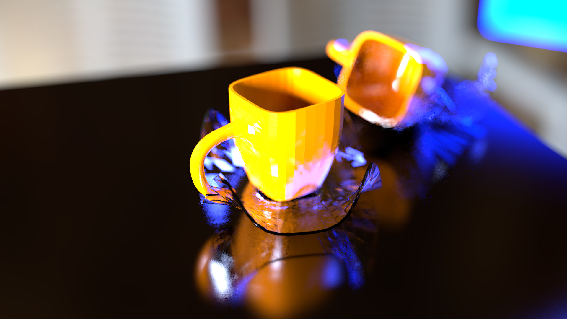 ArtStation - Mug & Saucer