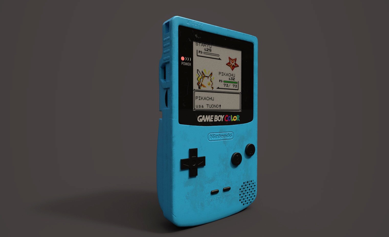 ArtStation - GameBoy Color Nintendo