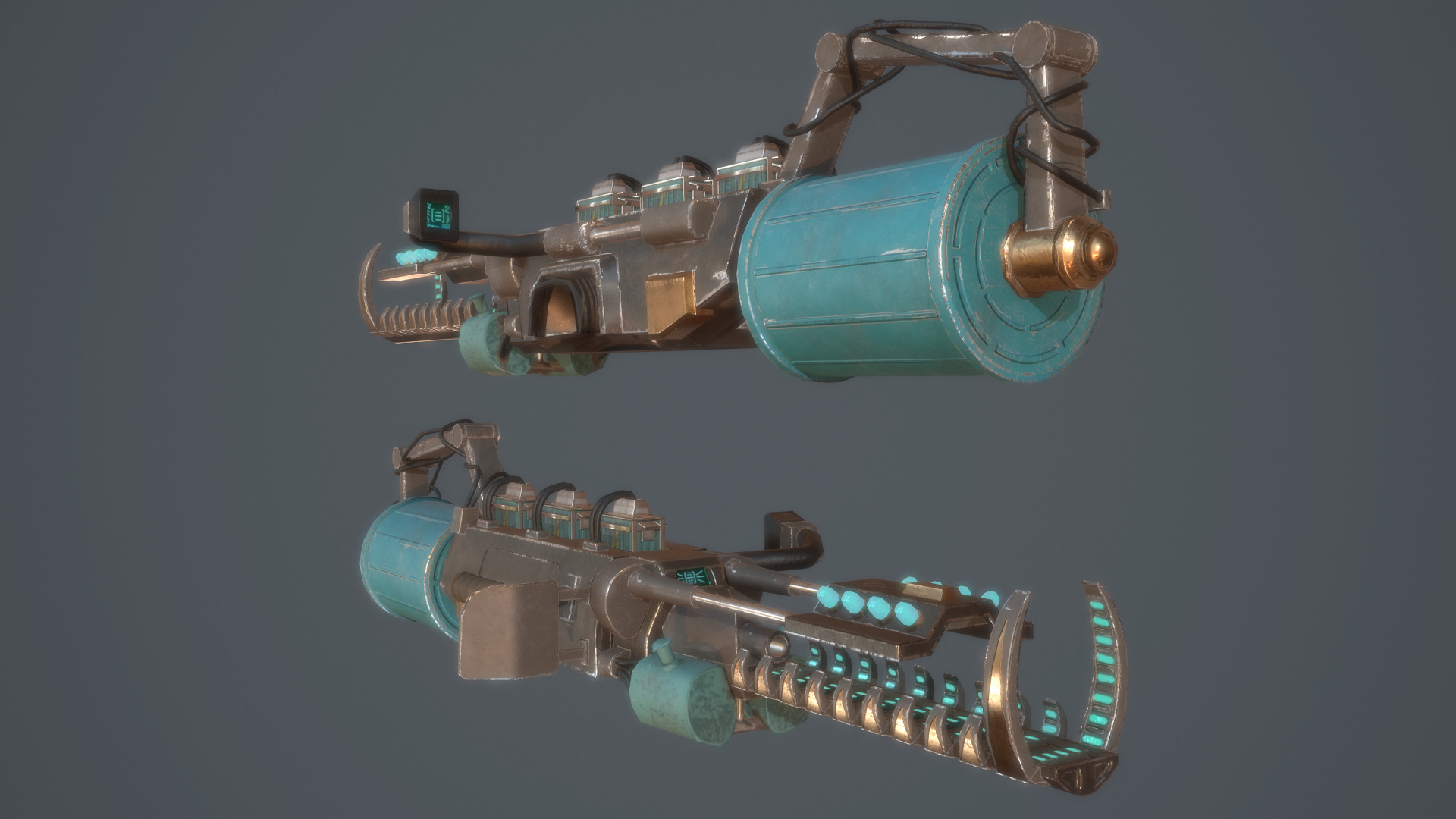 ArtStation - Valkyrie Assault Rail Gun