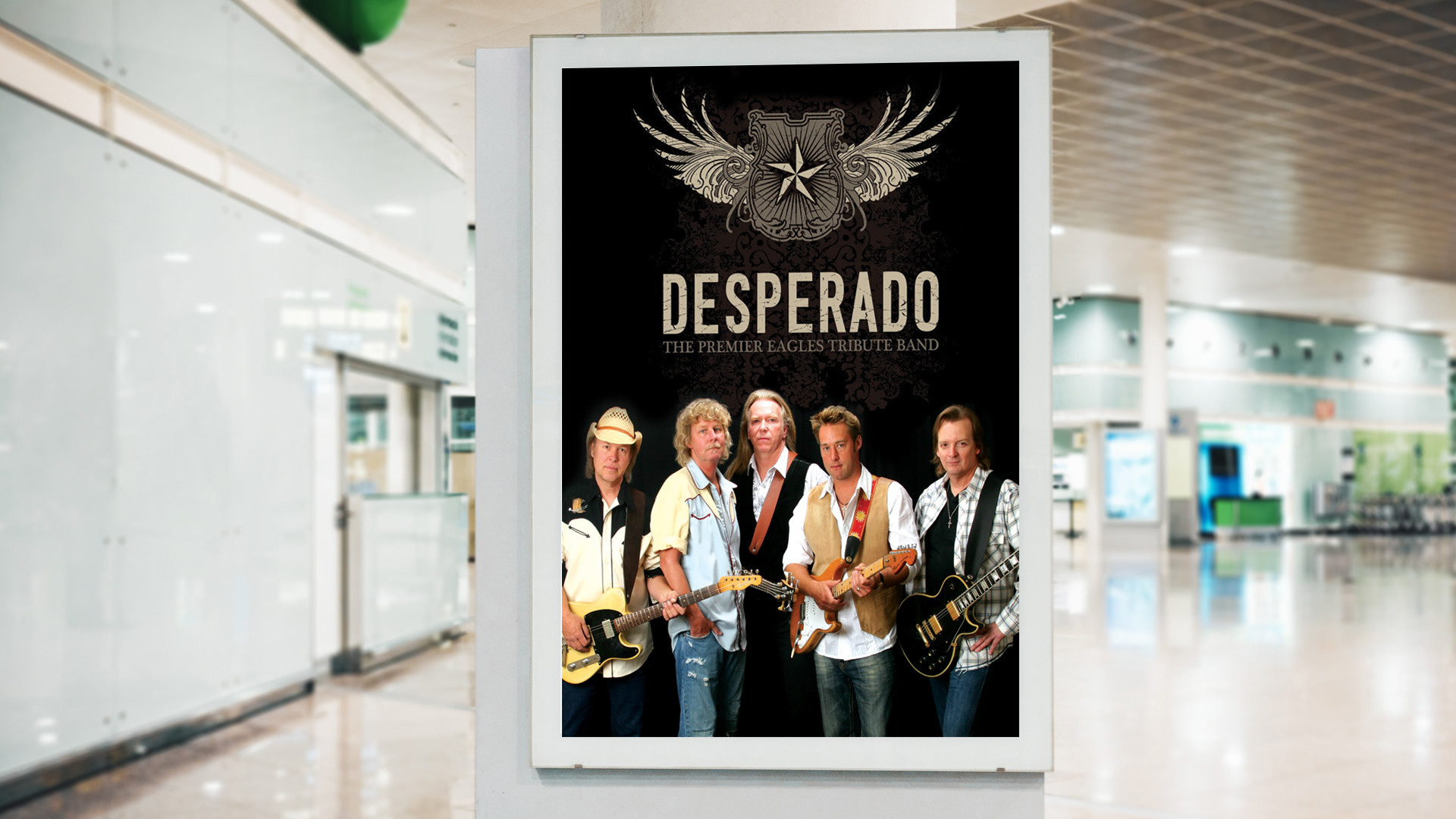 ArtStation - Desperado Tribute band poster