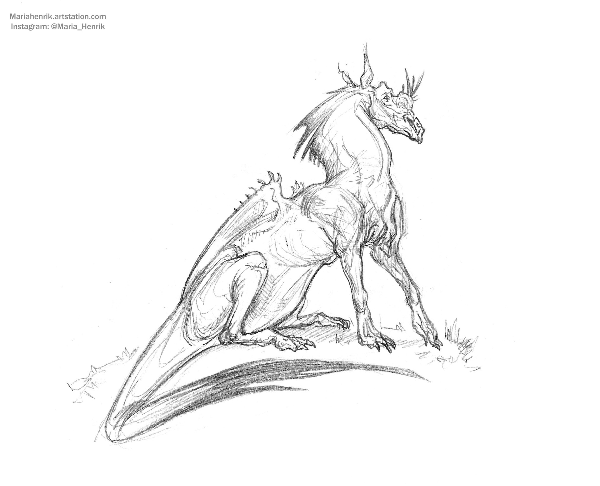 ArtStation - Creature Sketches 2019