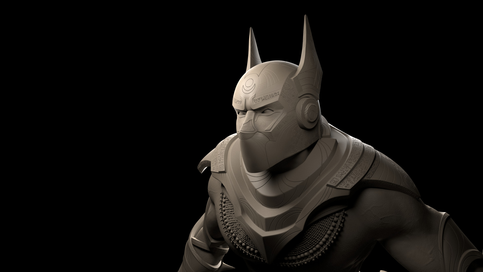 Nate Mercieca - Egyptian Batman