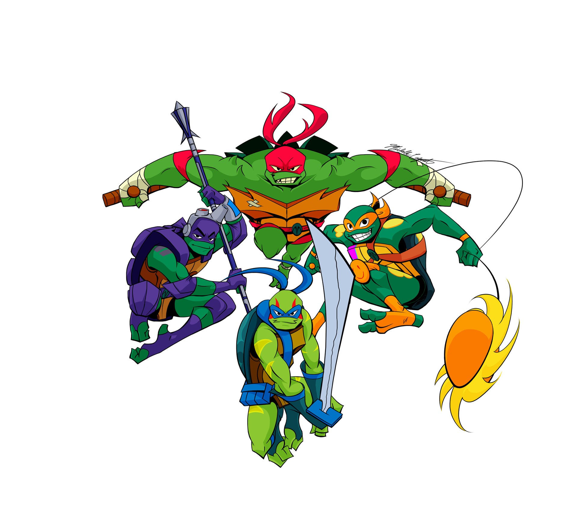 ArtStation - Rise of the TMNT