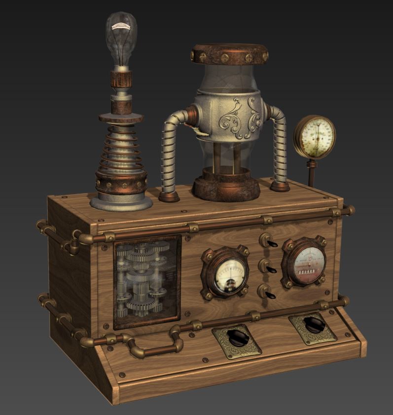 ArtStation - Steampunk equipment