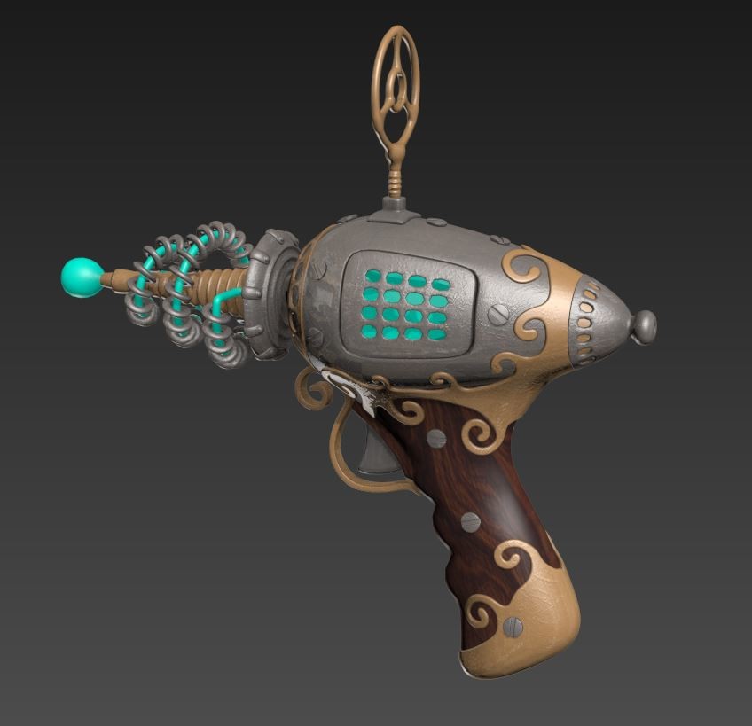 ArtStation - Kid toy gun