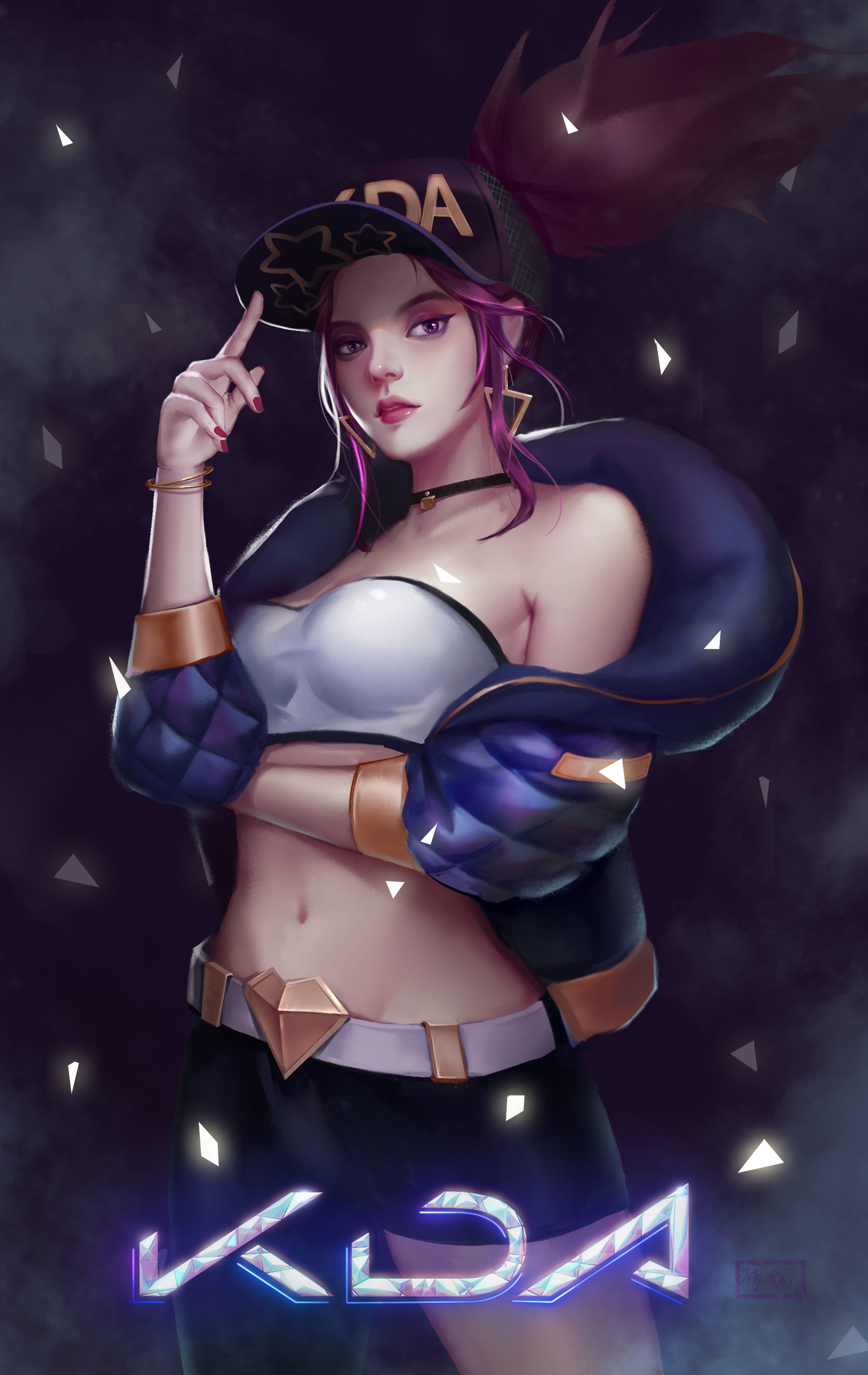 ArtStation - KDA Akali
