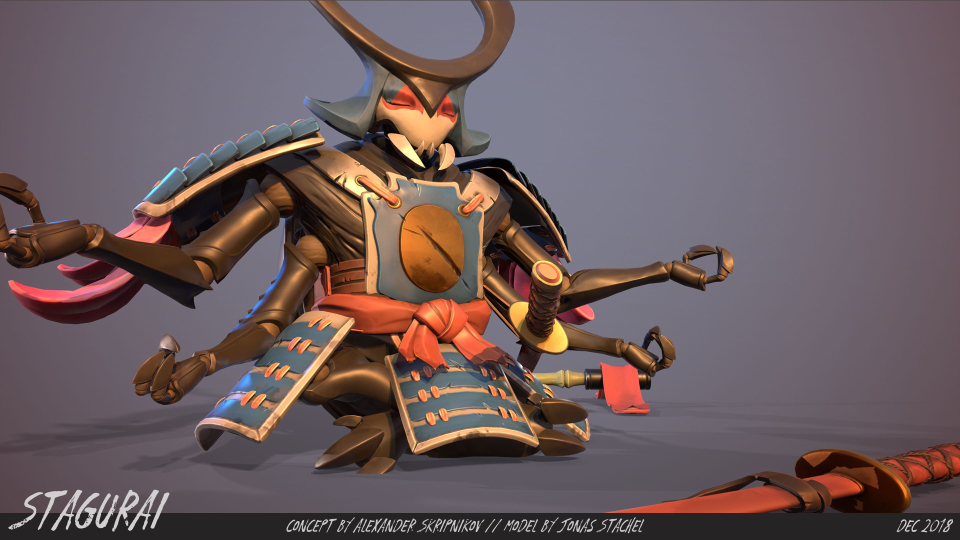 Jonas Stachel - Feudal Japan - Samurai