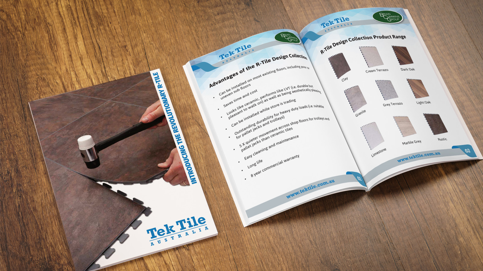 Kim Moro - Tek Tile Australia Product Brochure