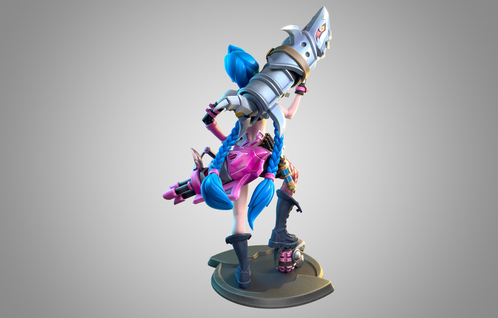 Oleksandr (DAGON) Zapisochnyi - Jinx Unlocked Statue