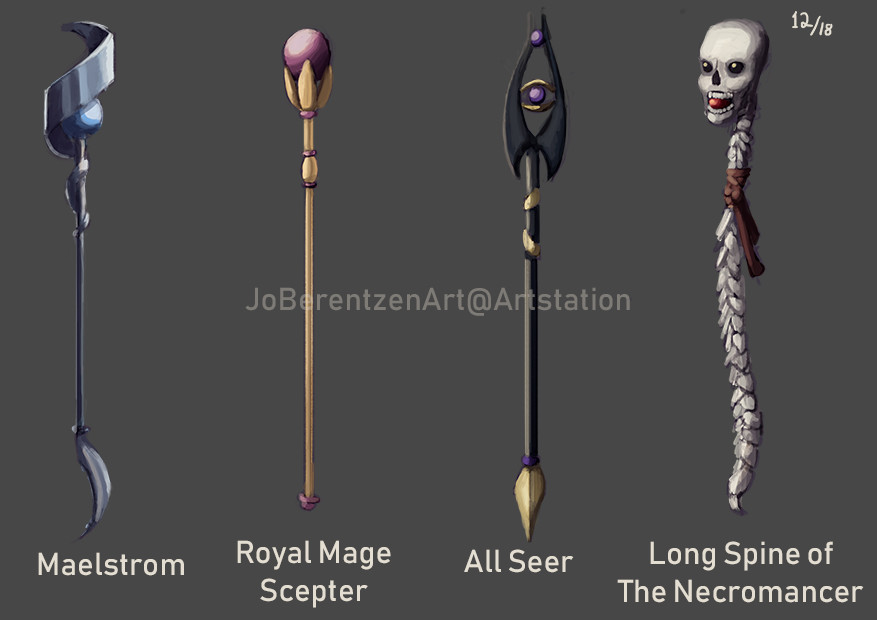 Josephine Berentzen - 4 Mages Staffs