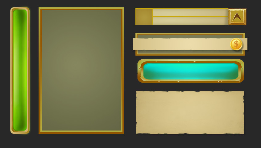 ArtStation - Game interface