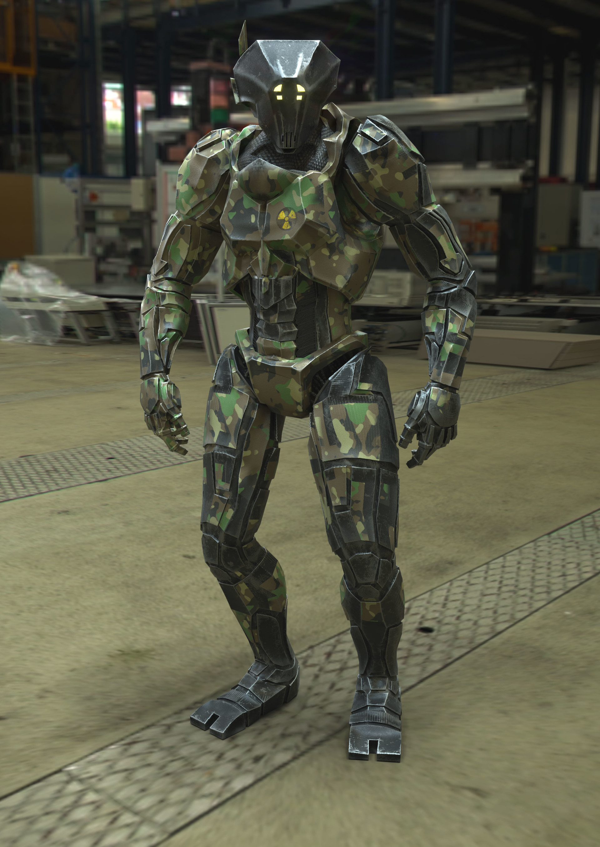 ArtStation - Robot - Military Version