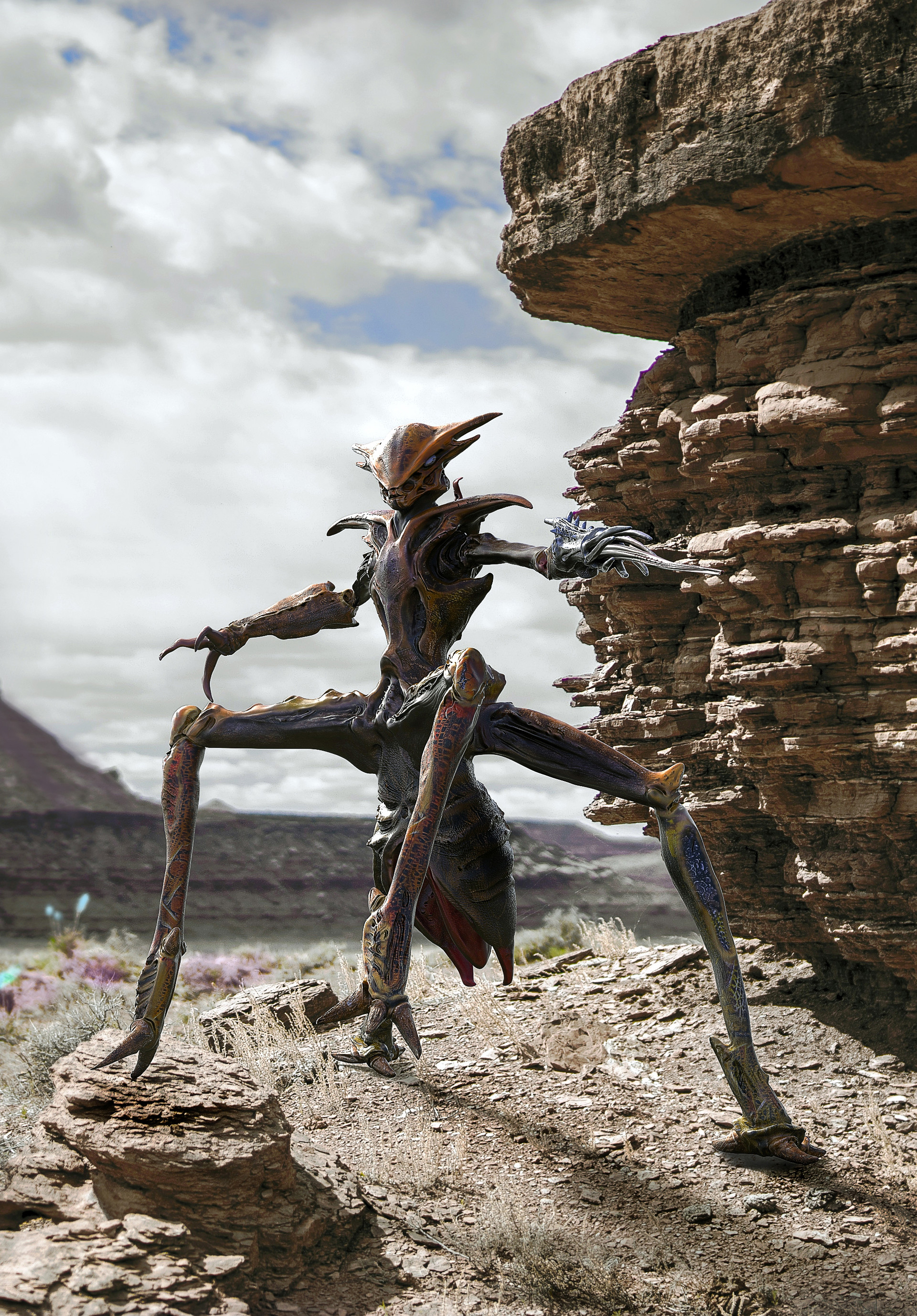 ArtStation - Colony war - Onur Cayli's class