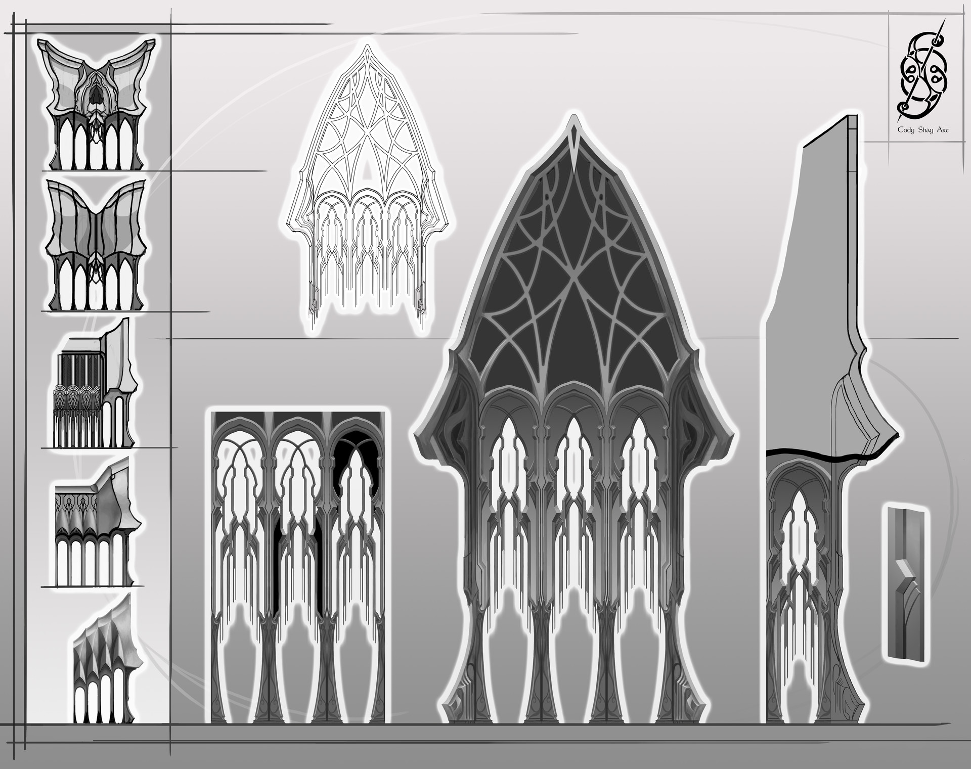 ArtStation - Elven Terrain Concept art