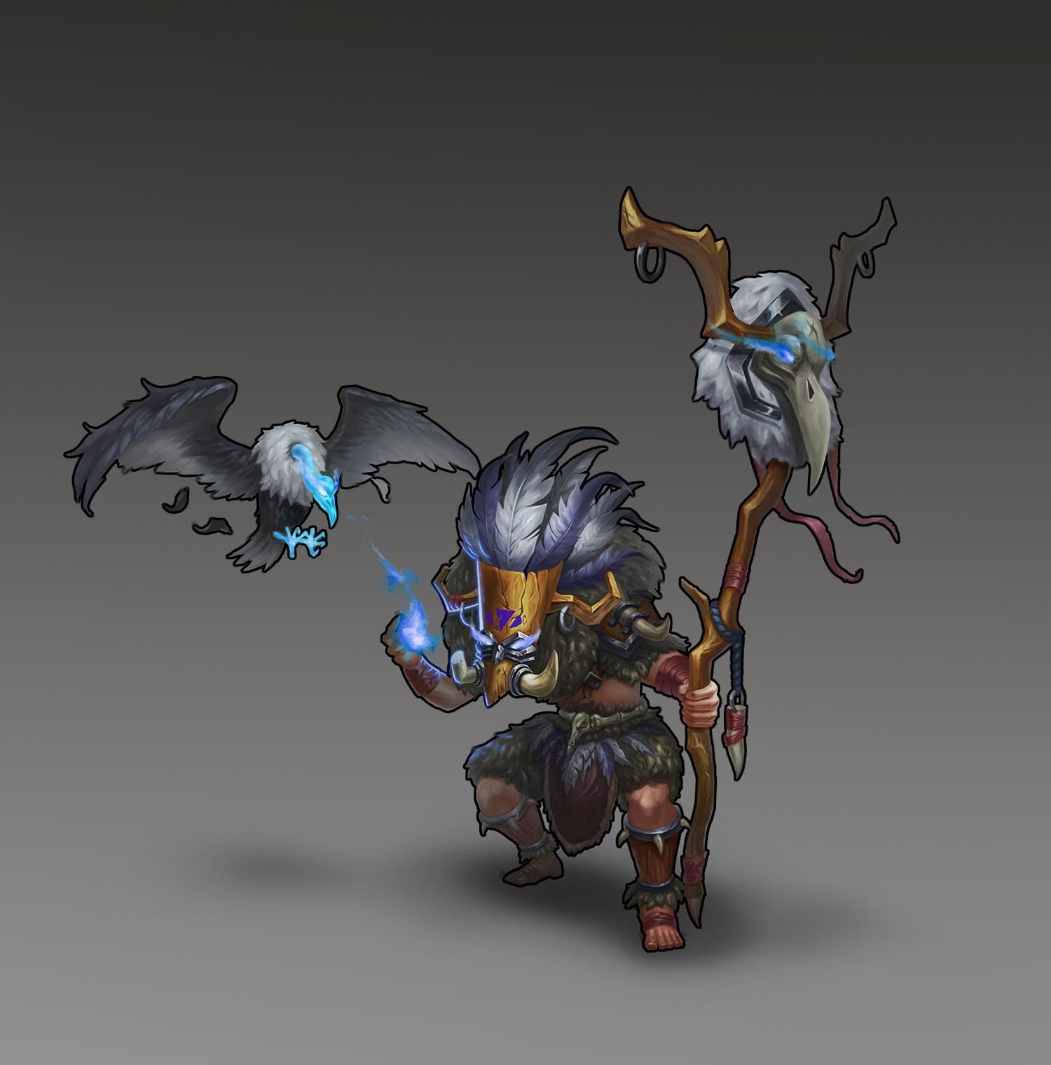 ArtStation - Bald eagle Wizard