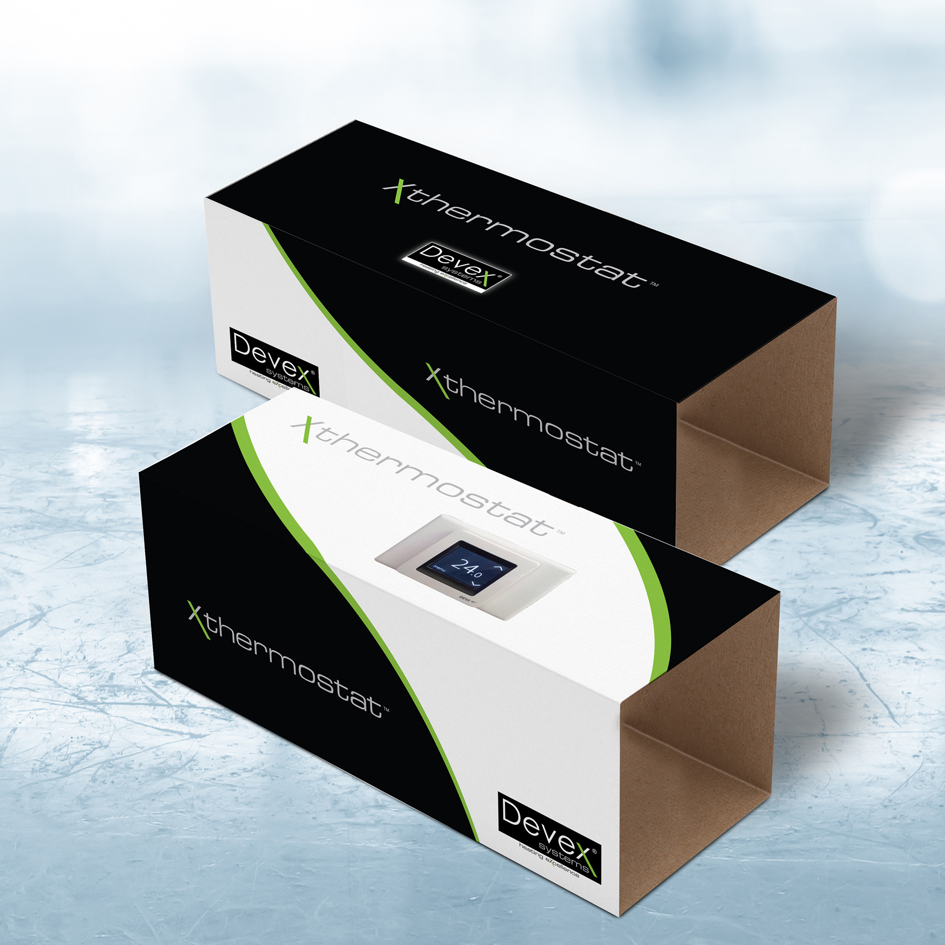 ArtStation - Box Sleeve design for Devex Thermostats