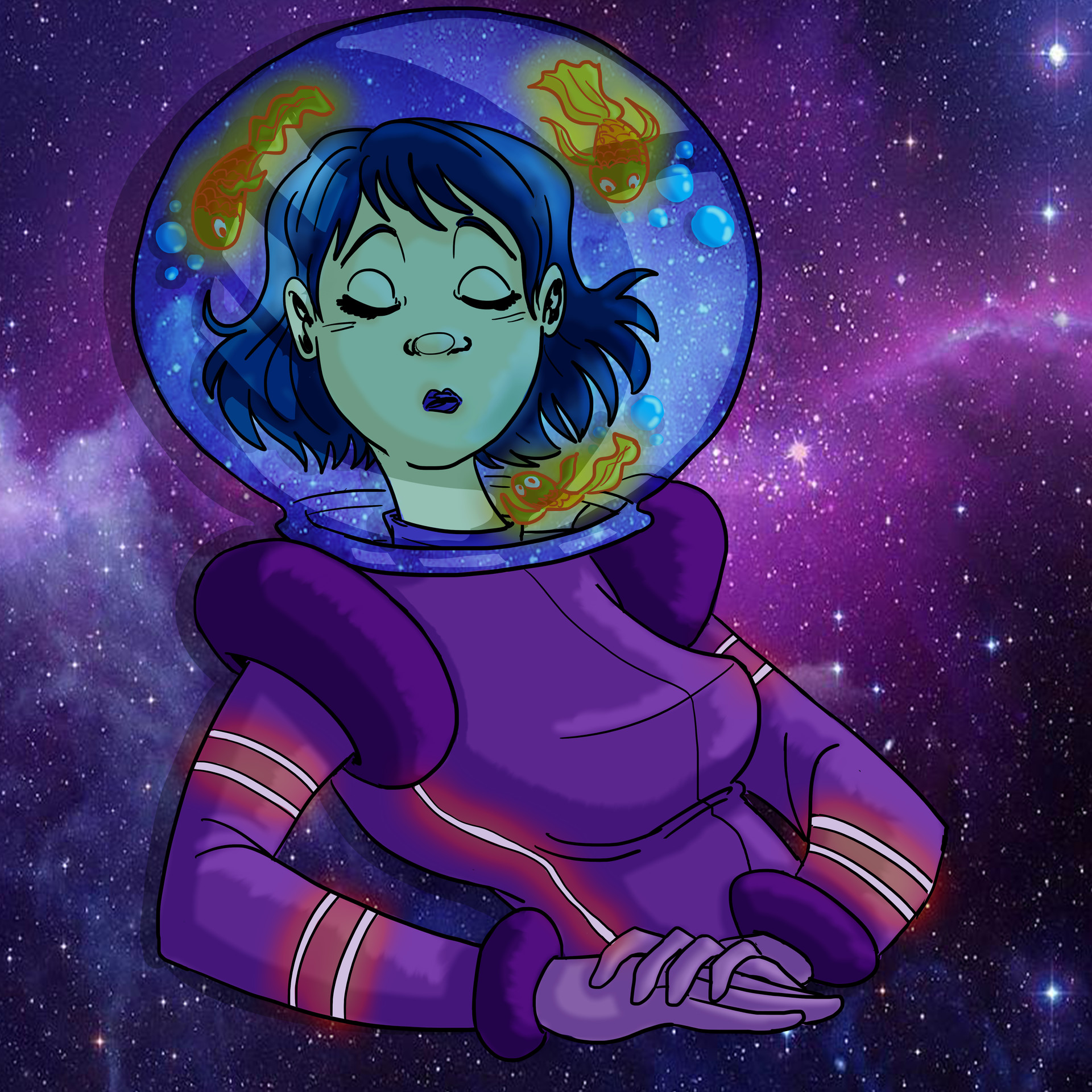 ArtStation - Space fish