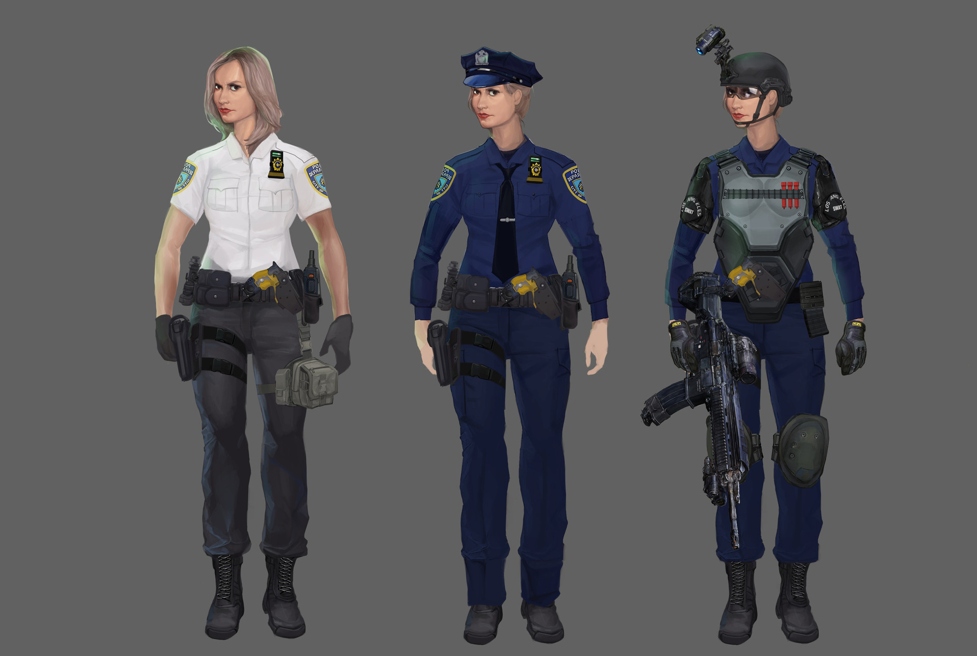 ArtStation - police officer
