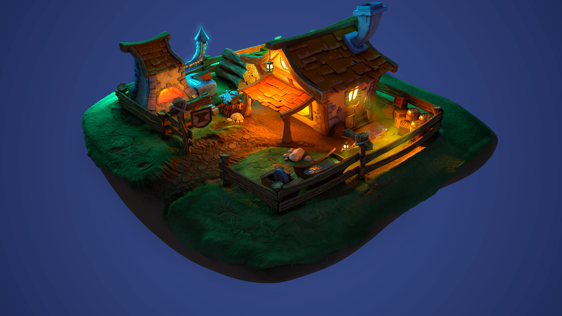 ArtStation - Stylized Forge
