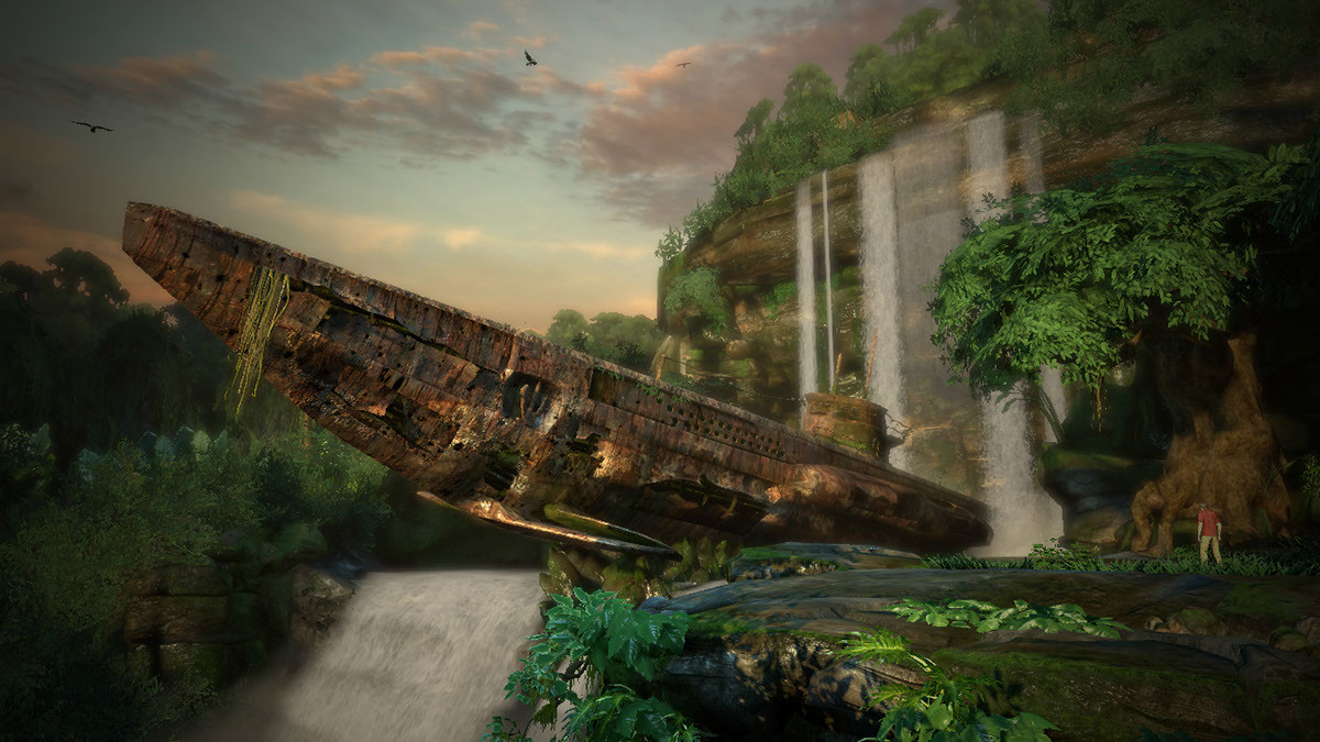 ArtStation - blast from the past 4 .... uncharted 1 and 2 environment art