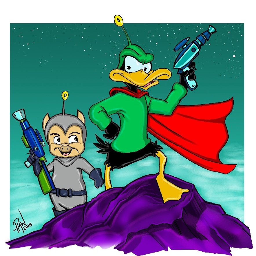 ArtStation - Duck dodgers