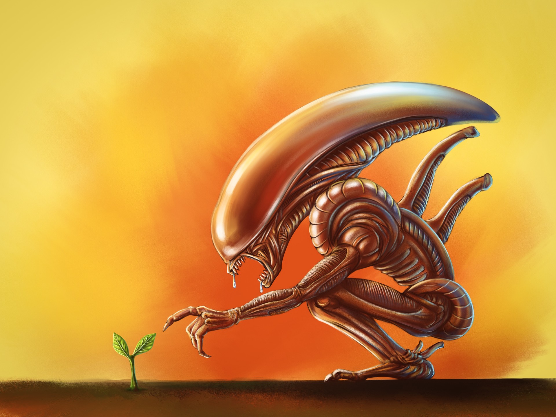 ArtStation - an Alien's Morning