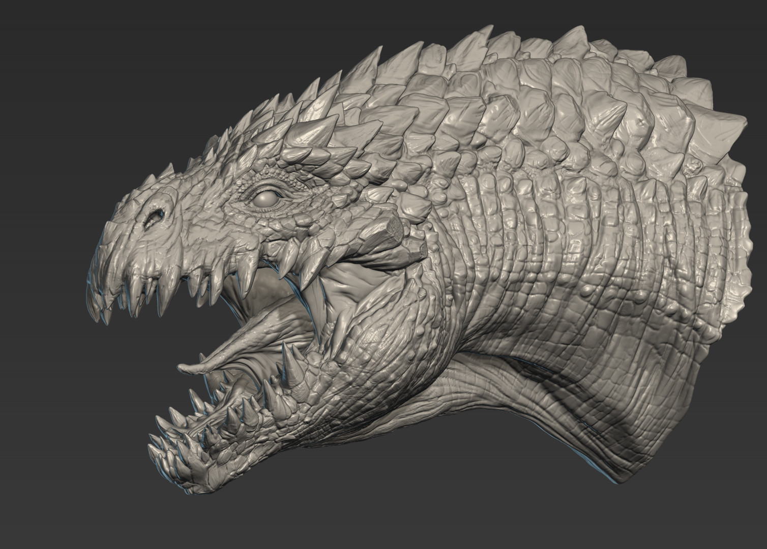 hristo-savov-dragon-highpoly-sculpt.jpg (1508×1080)-花瓣网