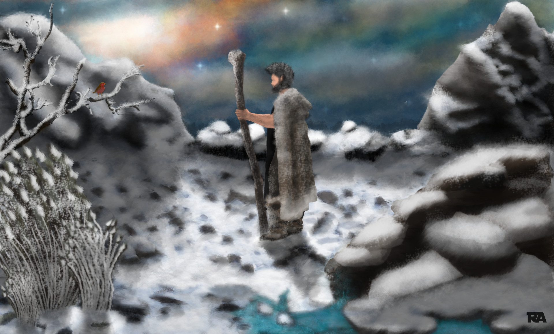 ArtStation - Moses In The Snow