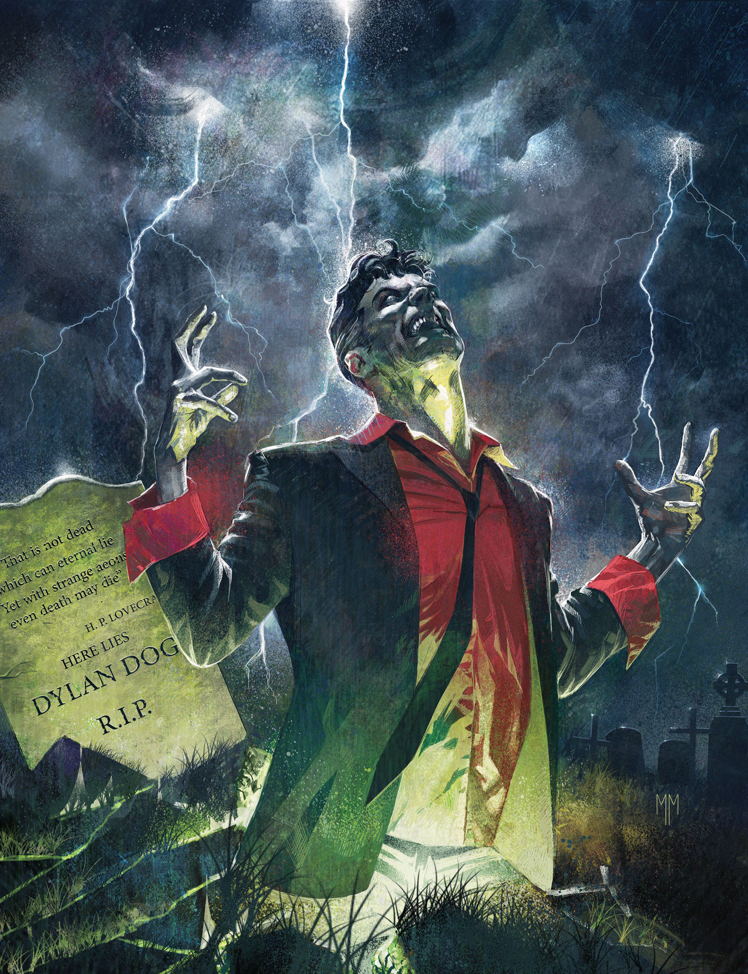ArtStation - Cover -Dylan Dog- Special- #32