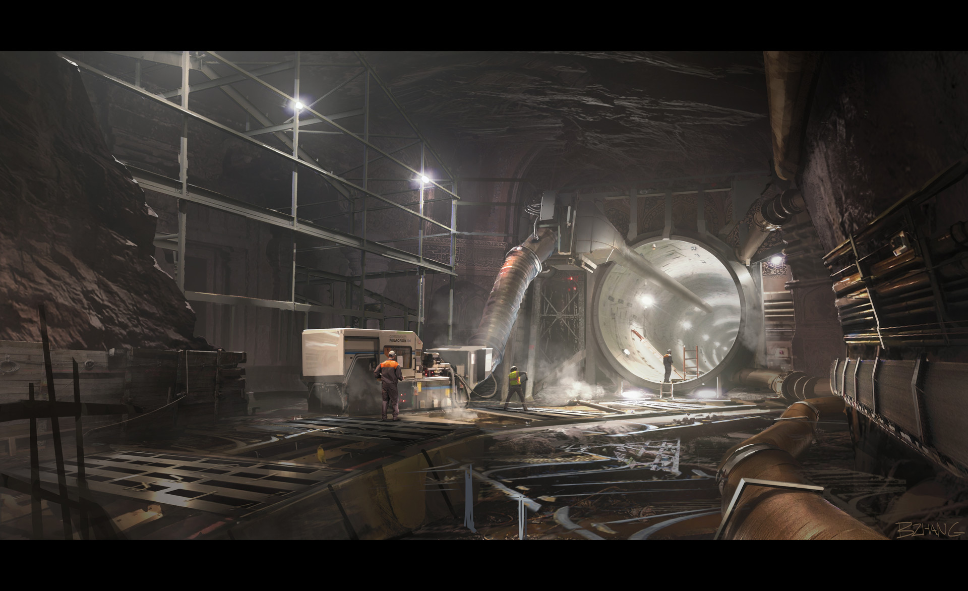 ArtStation - Tunnel Digging