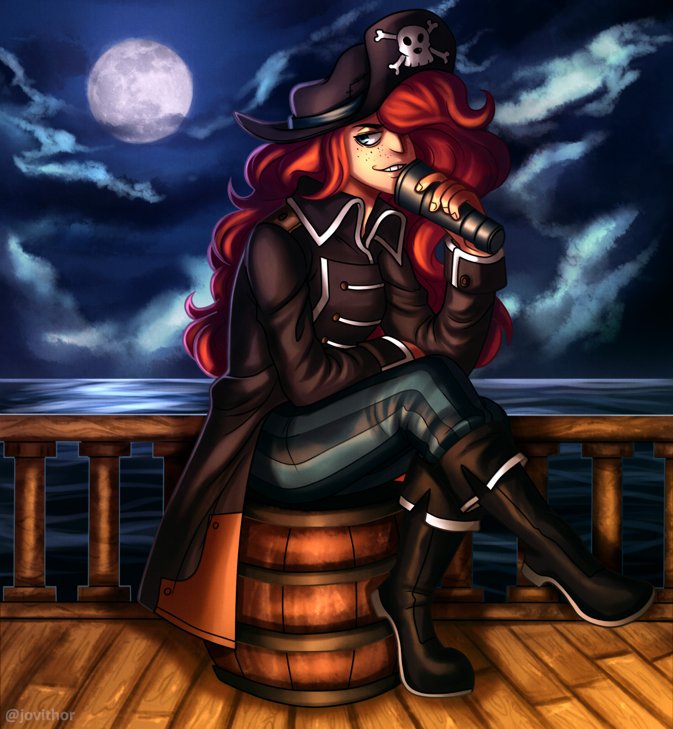 ArtStation - Pirate Lady